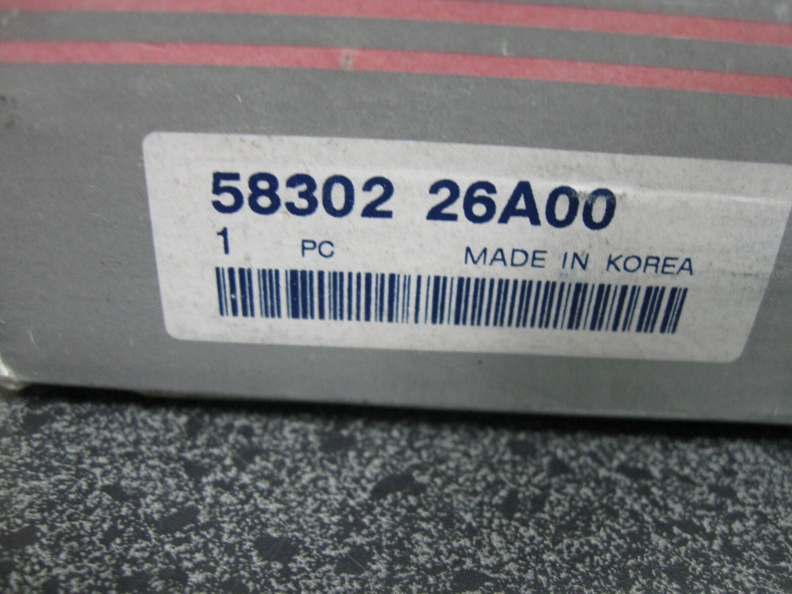 Hyundai 58302-26A00 Rear Brake Pad Set for 01-06 Santa Fe | eBay