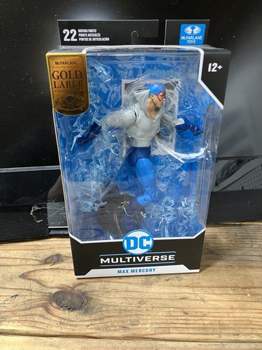 GOLD LABEL McFarlane Toys DC Multiverse Max Mercury NWB | eBay