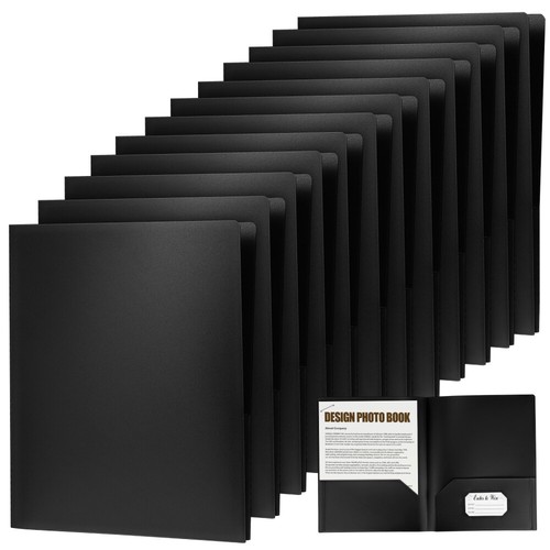 12 Pcs Folder Office Receipt Keeper Manual Booklet File Storage Desk ...