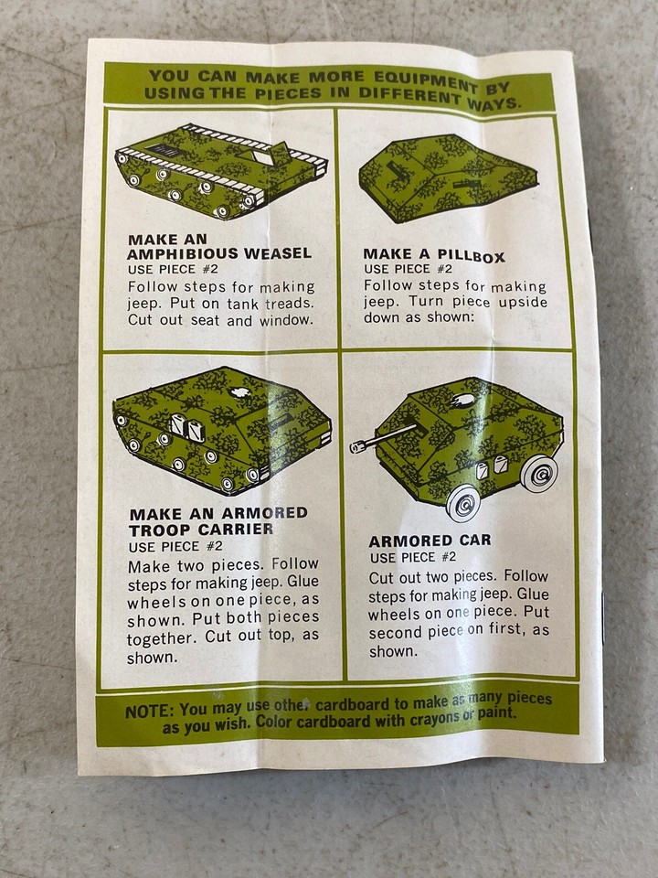 Mattel Thingmaker Vintage Fighting Men Maker 4E72 | eBay