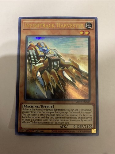 Yu-Gi-Oh! TCG Infinitrack Harvester 2020 Tin of Lost Memories MP20 ...
