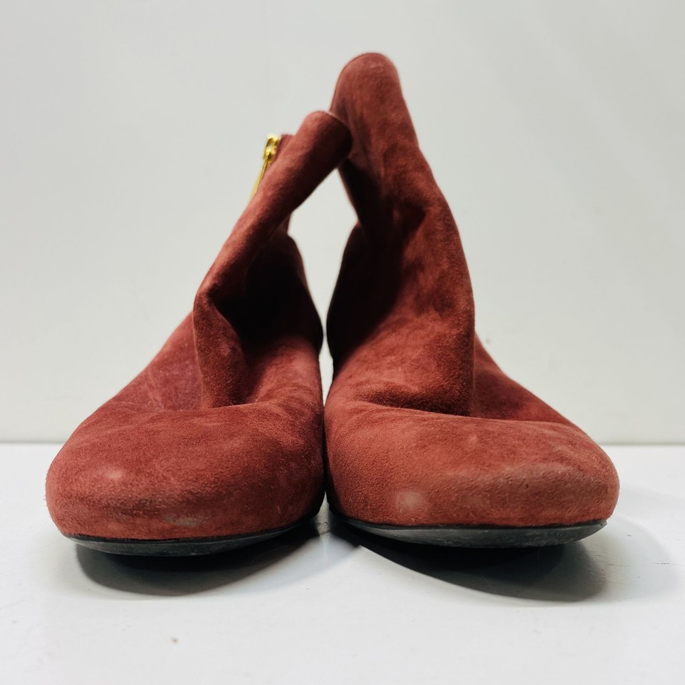 Michael Kors Women Keke SH190 Red Leather Zip Boots Size 9 | eBay