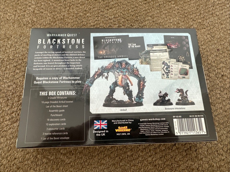Warhammer Quest Blackstone Fortress The Dreaded Ambull Expansion. | eBay