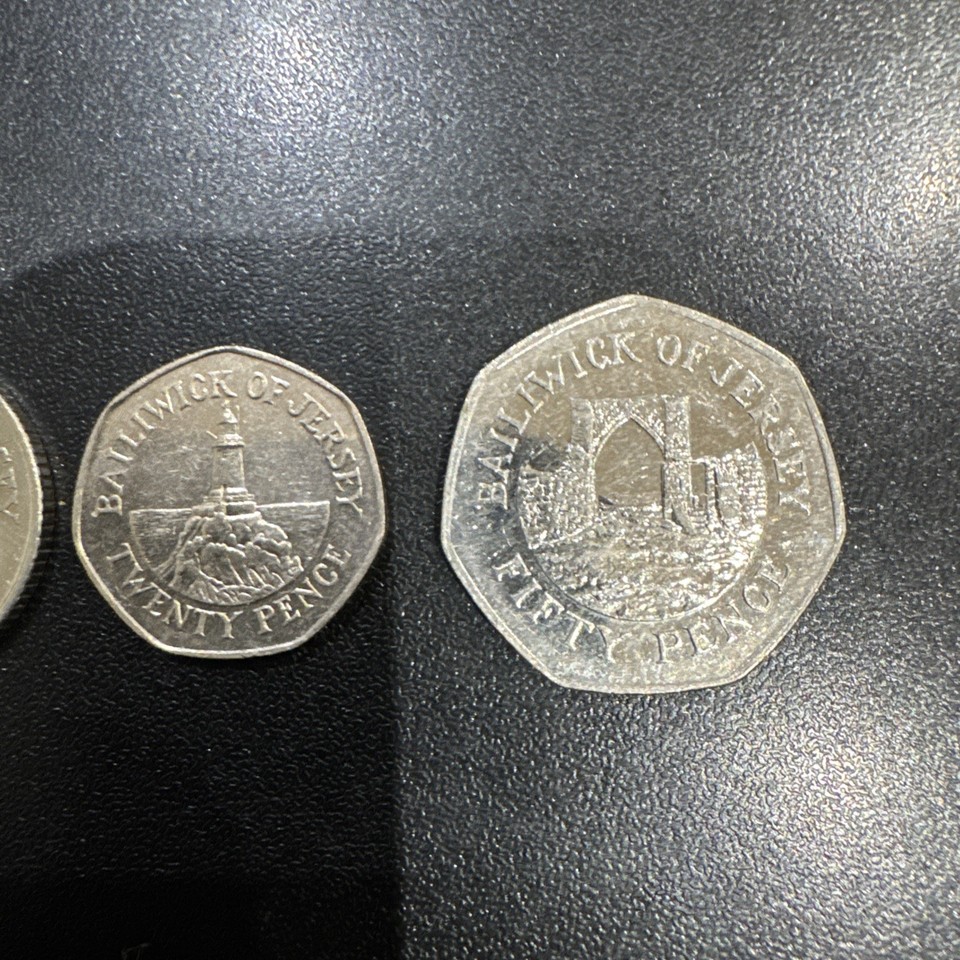 Bailwick Of Jersey coin collection 5p 10p 20p 50p Bundle | eBay UK