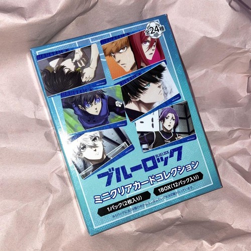 Blue Lock Mini Clear Card Collection 1Box Complete Full Time | eBay