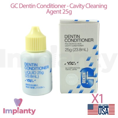 Dental Dentin Conditioner Cavity Cleaning Agent 25g Surface Clean ...