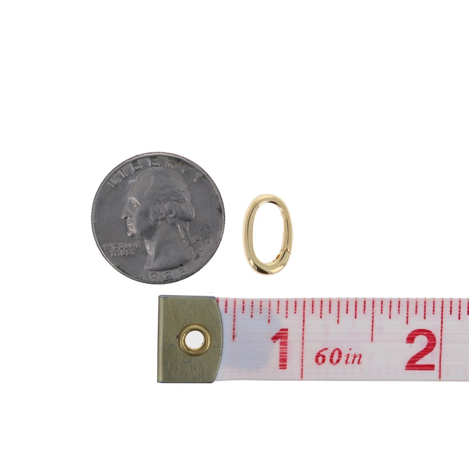 Gold Clasp, Cable Link Clasp, 3mm Lever Clasp, Oval Lobster Claw, Charm ...