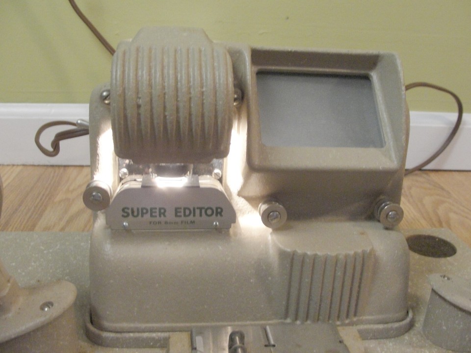 Vintage Super 8 Action Editor Compco Chicago 8mm 30 Watt Table Top Film ...