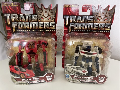 Hasbro Transformers ROTF DEAD END & BREAKDOWN Decepticon Action Figure ...