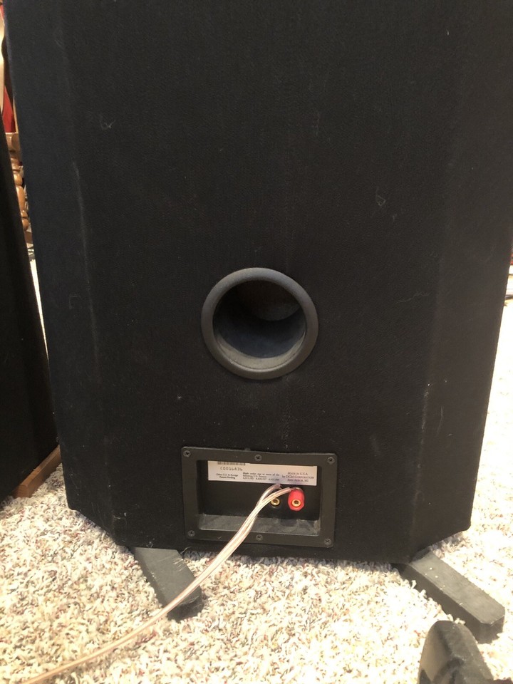 DCM Timeframe TF600 TF-600 Vintage Loud Speakers Unique Floor Standers ...