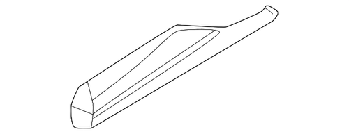 Genuine Nissan Body Side Molding 82871-6RR0A for sale online | eBay