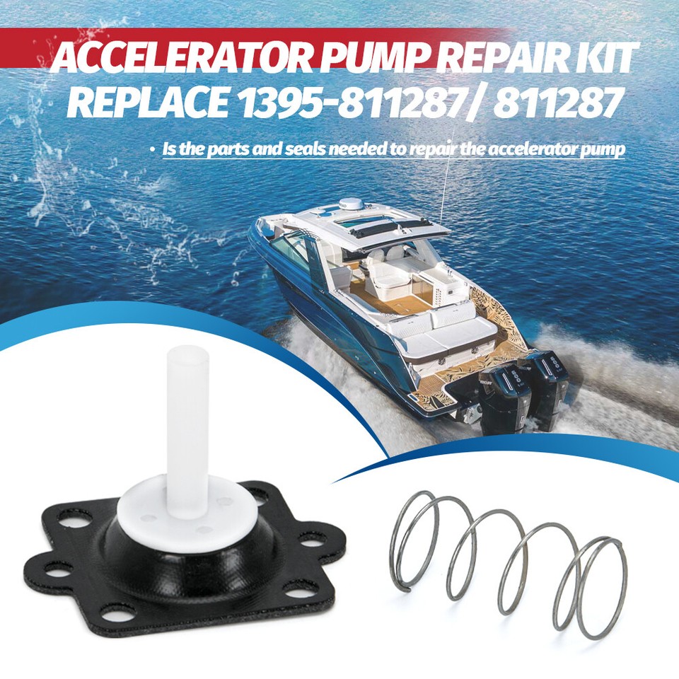 115 hp For Mercury 14687a4 8M0138942 Fuel Accelerator Pump TWO STROKE ...