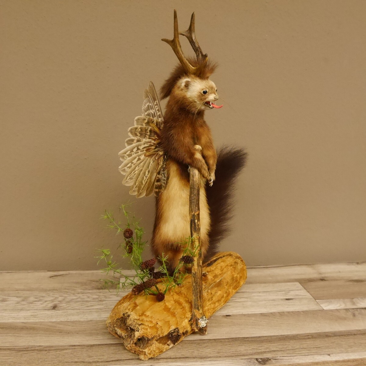 Wolpertinger Taxidermy Deutsches Jagd Und Fischereimuseum (German