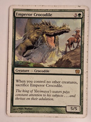 Emperor Crocodile - 9th Edition Core Set - Magic the Gathering MTG Nice ...