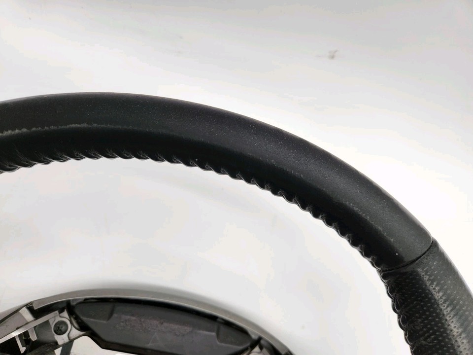 WORN 06 11 FG2 FA5 Honda Civic SI OEM Leather Wrap Steering Wheel 07 08 09 10 | eBay