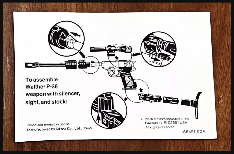 G1 MEGATRON RETRO WHITE INSTRUCTION INSERT • G1 TRANSFORMERS | eBay