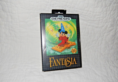 Sega GENESIS - Disney's FANTASIA - Case Only - NO GAME! - MIckey Mouse | eBay