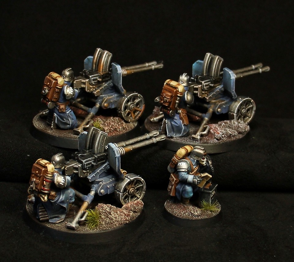 Krieg Heavy Weapons Squad Warhammer 40k Astra Militarum Imperial Guard ...