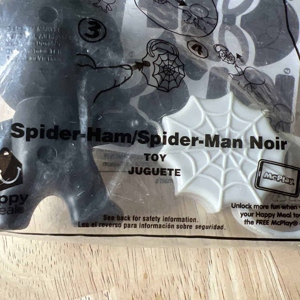McDonald’s Spider-Man Into The Spider Verse Spider-Ham #4 Happy Meal ...