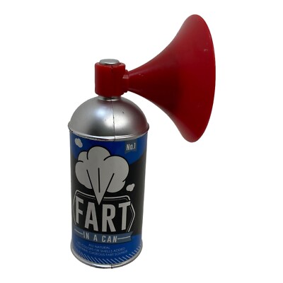 🍌 Toysmith Fart in a Can 6 Classic Farts Gag Gift Party Toy Battery ...