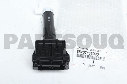 8520733090 Genuine Toyota ACTUATOR SUB-ASSY, HEADLAMP WASHER, RH 85207 ...