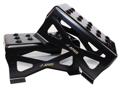 APICO RACING MOTOCROSS MX UNIVERSAL START BLOCKS STEEL BLACK | eBay