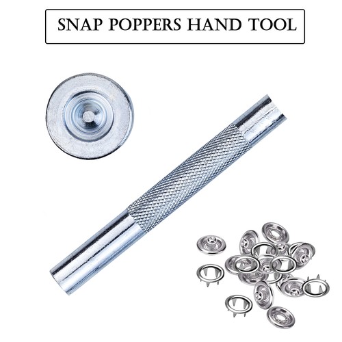 Prong Ring Snap Poppers Hand Tool for 9, 10,11mm Fasteners Crafts ...