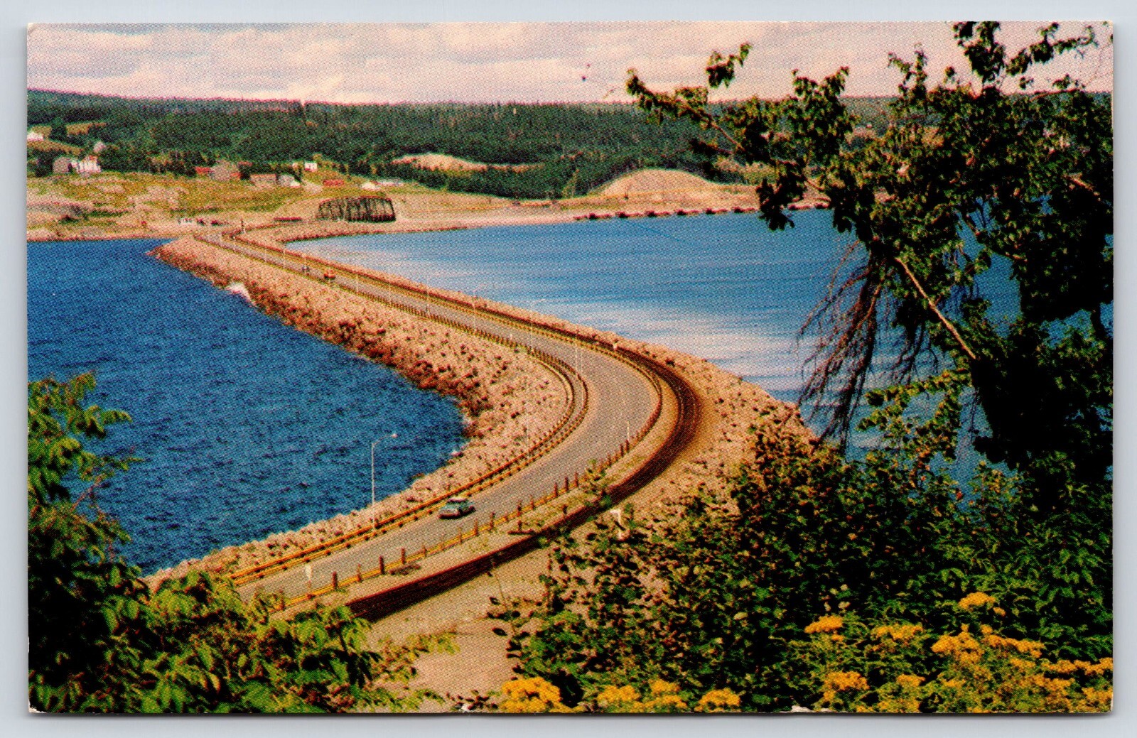 Vintage Postcard Canso Causeway Cape Breton Nova Scotia Canada | eBay