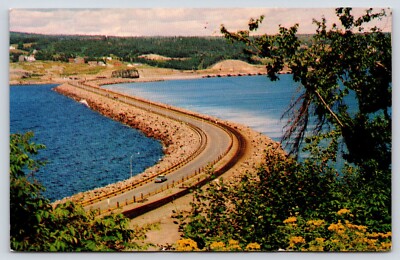 Vintage Postcard Canso Causeway Cape Breton Nova Scotia Canada | eBay