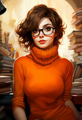"Velma" 13" x 19" Fine Art Print Limited to Only 20 Hand-Numbered ...