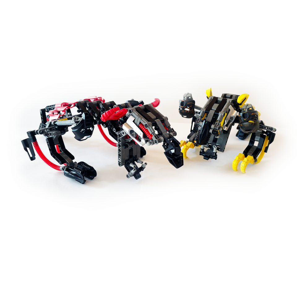 LEGO BIONICLE: Muaka & Kane-ra (8538) 100% complete with instructions ...