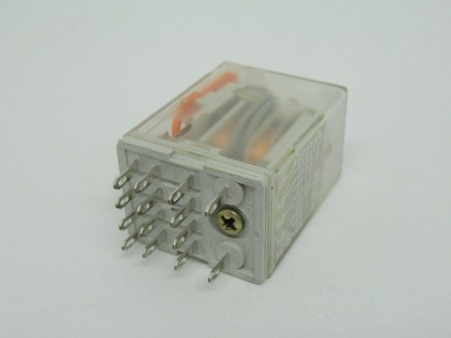 Relpol R4-2014-23-5120-WTL Plug-In Relay 120V 6A 14-Blade USED | eBay