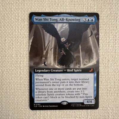 Wan Shi Tong, All-Knowing (Extended Art) M0182 MTG: Avatar TLE NM | eBay