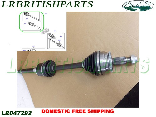 LAND ROVER DRIVESHAFT FRONT RANGE ROVER SPORT 05-12 LR3 LR4 RH NEW ...