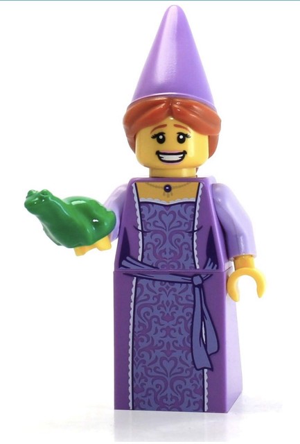 LEGO 71007 Minifigure With Frog Series 12 Fairytale Princess for sale ...