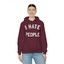 Retro I Hate People Graphic Hoodie, Sizes S-5XL | eBay
