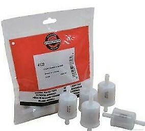 5 X GENUINE BRIGGS & STRATTON CLEAR FUEL FILTER 84001895M Briggs parts ...