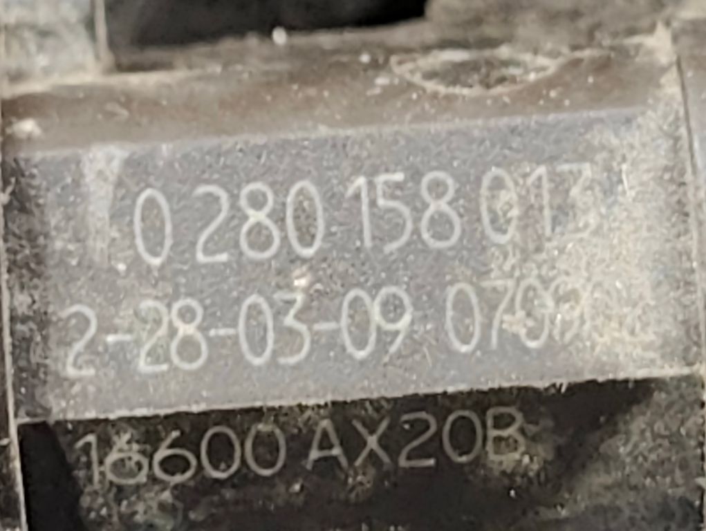 Nissan Note (E11) 2010 Petrol fuel injector 0280158013 70kW VLM18021 | eBay