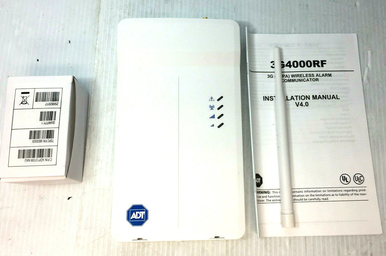 ADT DSC 3G4000RF-ADTUSA Wireless Alarm GSM Communicator Battery and ...