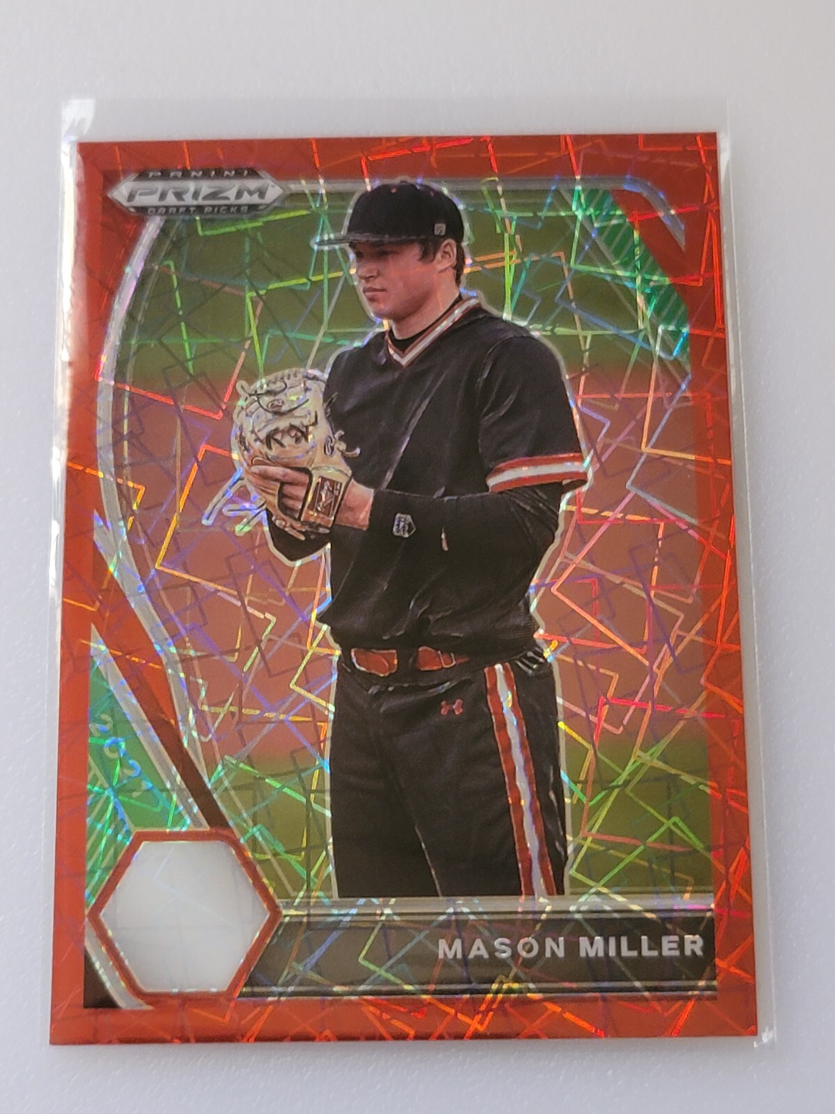 2021 Prizm Draft Picks Mason Miller RED Velocity #PDP145 | eBay