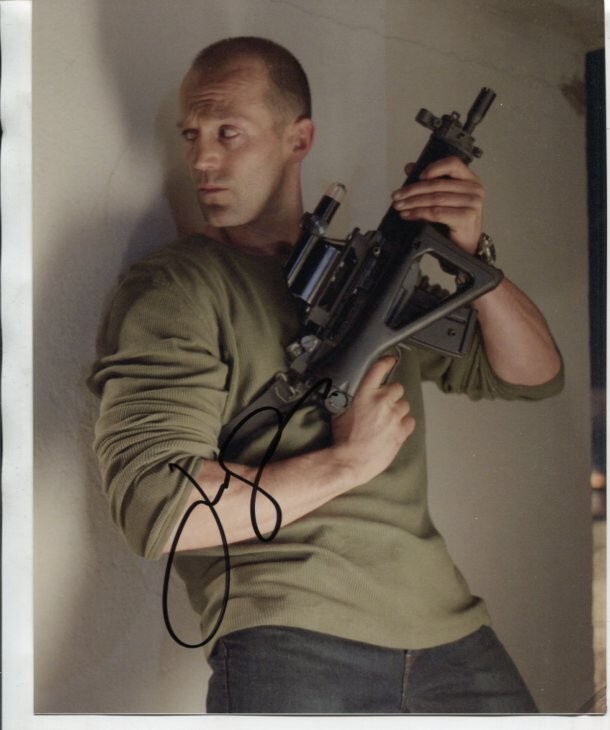 JASON STATHAM signed AUTOGRAPH 8060 | eBay