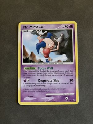 2009 Pokémon TCG MR. MIME 37/ 147 Mint Platinum Supreme Victors RARE | eBay