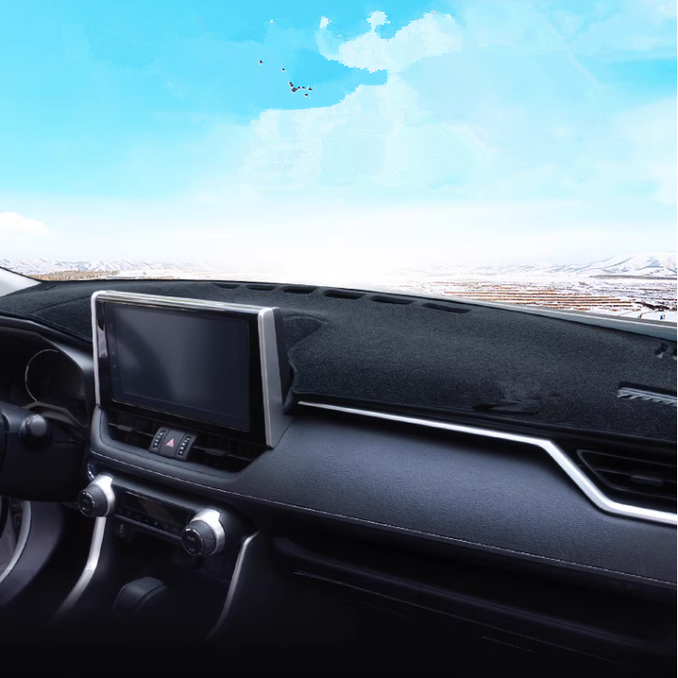 DASH COVER MAT DASHBOARD PAD FOR Toyota RAV4 2019-2024 Black ...