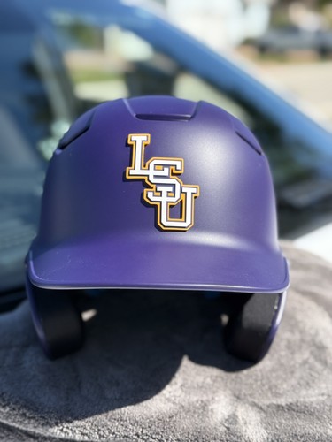 LSU TIGERS CUSTOM EASTON BASEBALL BATTING HELMET NEW | eBay
