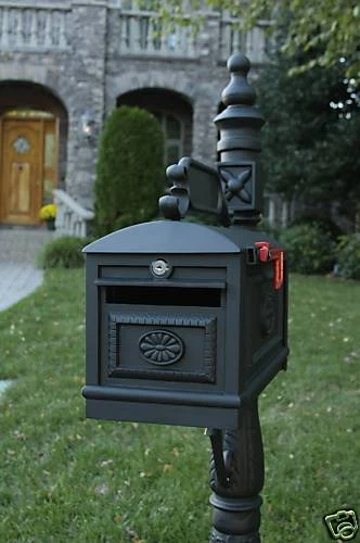 Locking Mailbox Pillar