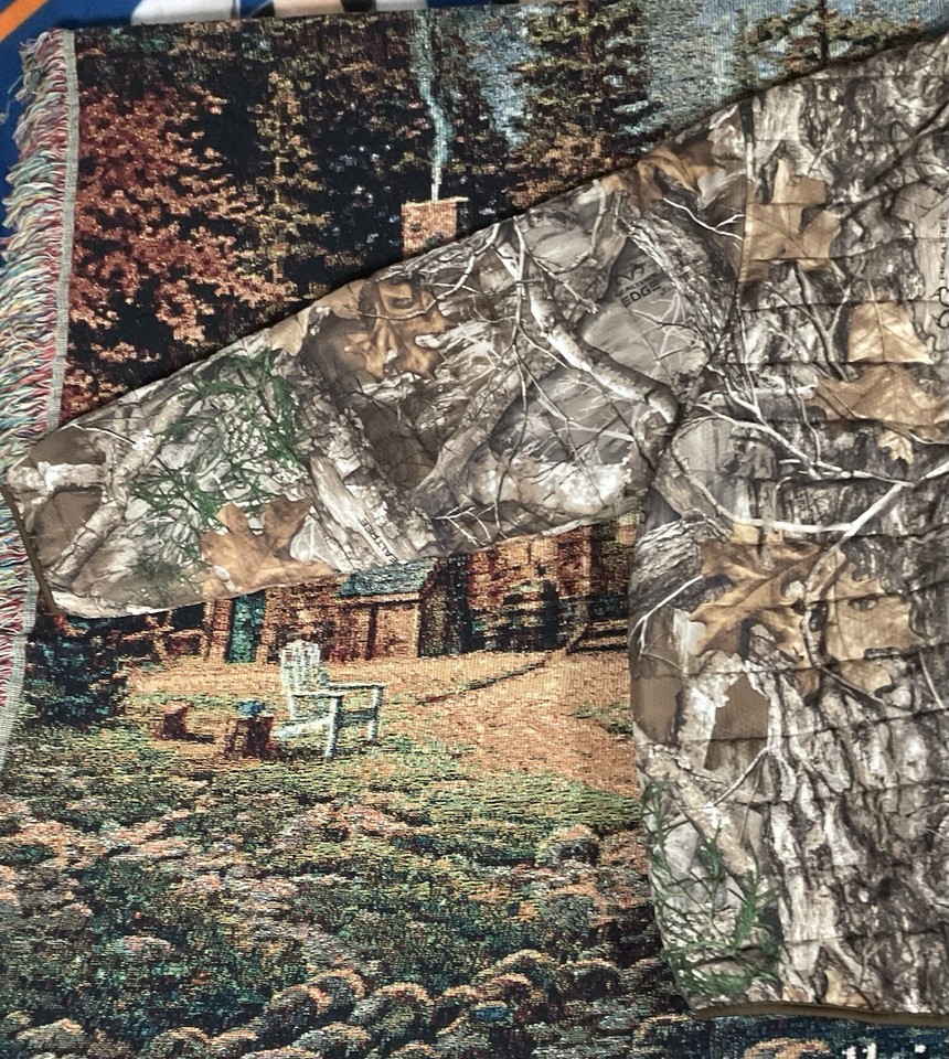 Realtree Edge Insulated Camo Puffer Jacket Mens 3XL Hunting Coat | eBay