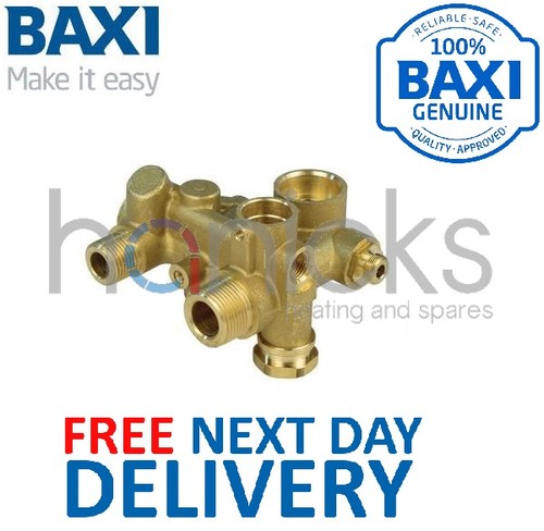 Baxi Combi 105 HE, 105 E Hydraulic Inlet Assembly 248246 Genuine Part ...