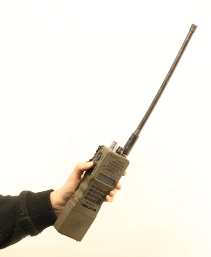 US Army SATCOM Field Radio COSTUME PROP Walkie Talkie Commo Comms S6 ...