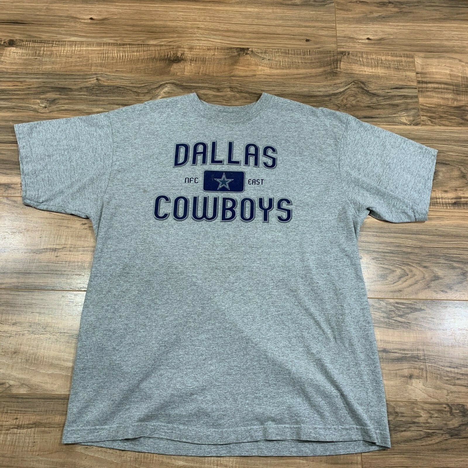 Reebok Mens Dallas Cowboys T Shirt Size Large NFL NFC… - Gem