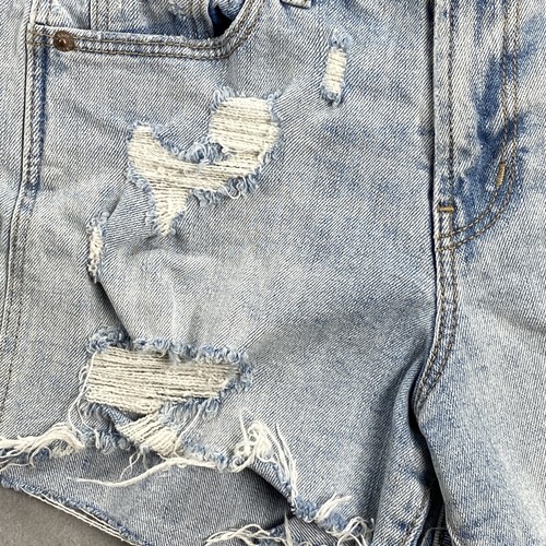 Old Navy Jeans Shorts Boyfriend Distressed Shortie Denim Size 2 | eBay